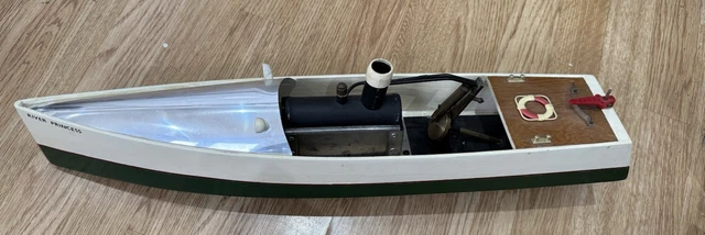 RARE CHART STEAM MODELS Live Steam Engine Launch Speed Boat Cruiser £ ...