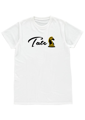 ANDREW TATE LOGO Knight Chess Top G T Shirt Mens Unisex Christmas Gift ...