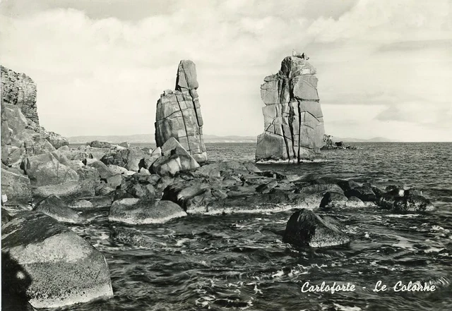 CARTOLINA SARDEGNA CARLOFORTE Le Colonne EUR 6,00 - PicClick IT