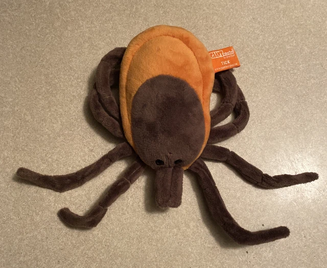 GIANT MICROBES PLUSH - Tick (Ixodes Scapularis) Stuffed Arachnid Toy ...