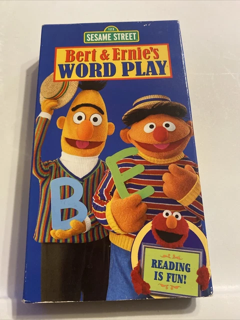 SESAME STREET BERT and Ernies Word Play VHS 2002 Tested £12.08 ...