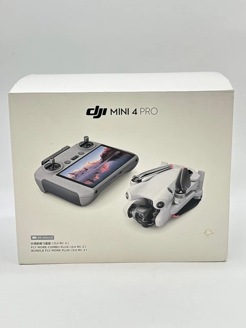 DJI MINI 4 Pro Fly More Combo Plus Camera Drone with RC 2 Remote ...