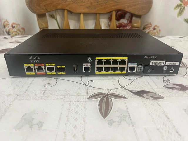 CISCO C891F (CISCO C891F-K9) Cisco 891F-K9 With PSU £45.00 - PicClick UK