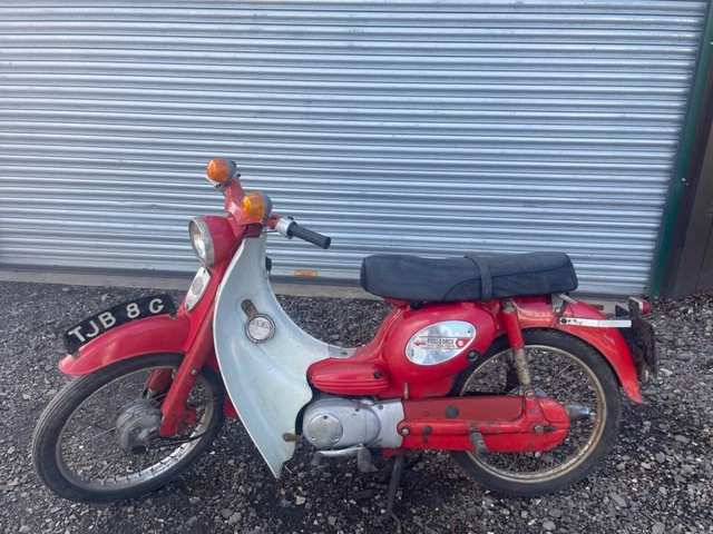 1969 SUZUKI U 50 Posi Force step through moped scooter 50cc classic ...