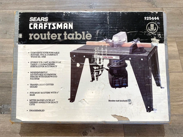CRAFTSMAN ROUTER TABLE Vintage 25444 Miter Gage Made in USA New In ...
