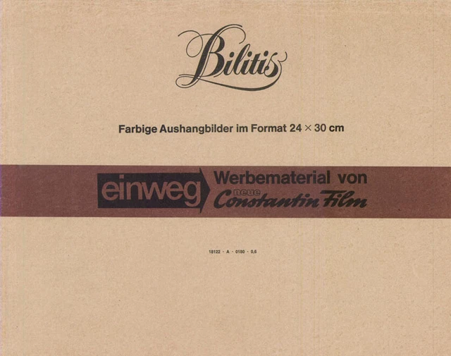 BILITIS ORIGINAL UMSCHLAG 01/80 David Hamilton / Mathieu Carrière ...