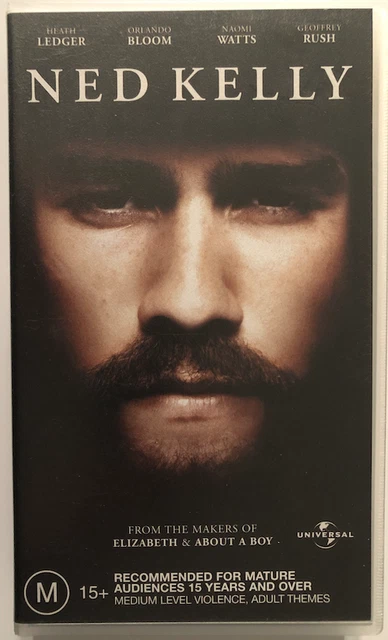 NED KELLY 2003 VHS. Biographical Action Adventure Australian History Movie. $6.95 - PicClick AU
