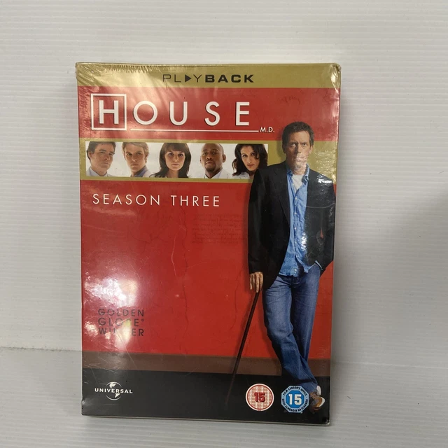 HOUSE MD COMPLETE Season Three DVD PAL Region 4 & 2 New Sealed £9.82 ...