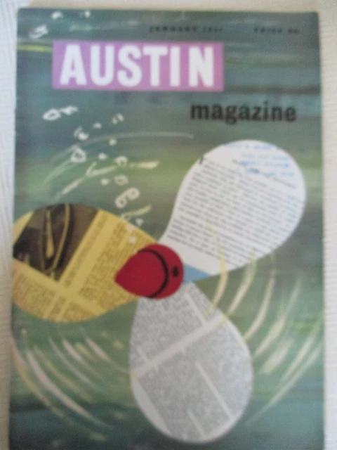 AUSTIN MAGAZINE - January 1961 - A VINTAGE COLLECTABLE ITEM - SEE ...