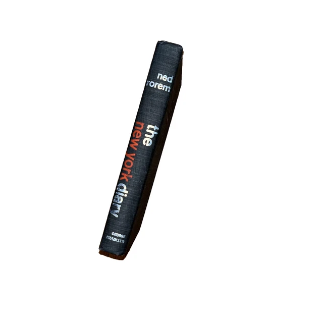 THE NEW YORK DIARY NED ROREM 1st 1967 Edition George Braziller HC £22.88 - PicClick UK