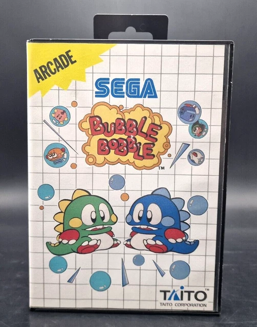 BUBBLE BOBBLE - SEGA Master System MS - Complet - PAL - Très Bon Etat ...