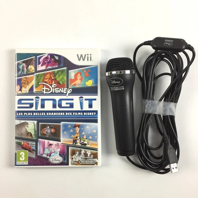 DISNEY SING IT - Les plus belles chansons des films Disney / Jeu Wii ...