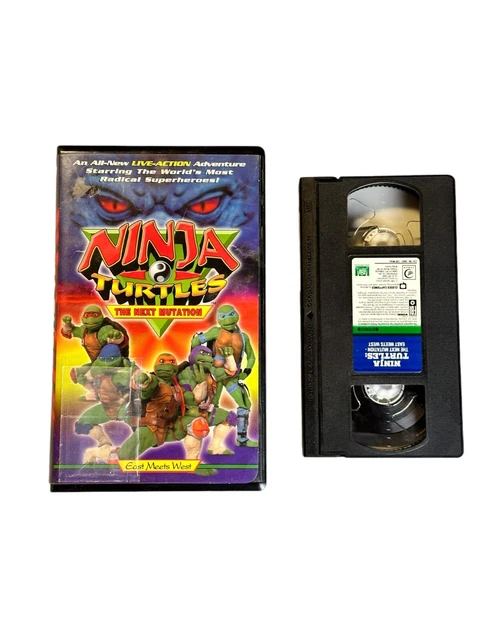 NINJA TURTLES - The Next Mutation (VHS, 1998) TMNT Clam Shell £9.26 ...