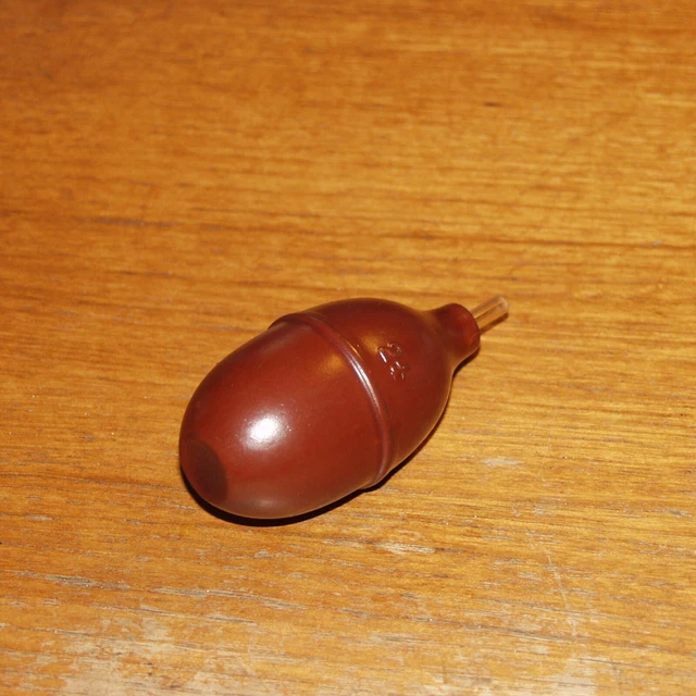 ORIGINAL RED PNEUMATIC BULB for AIR Shutter Release Vintage Cameras UK ...