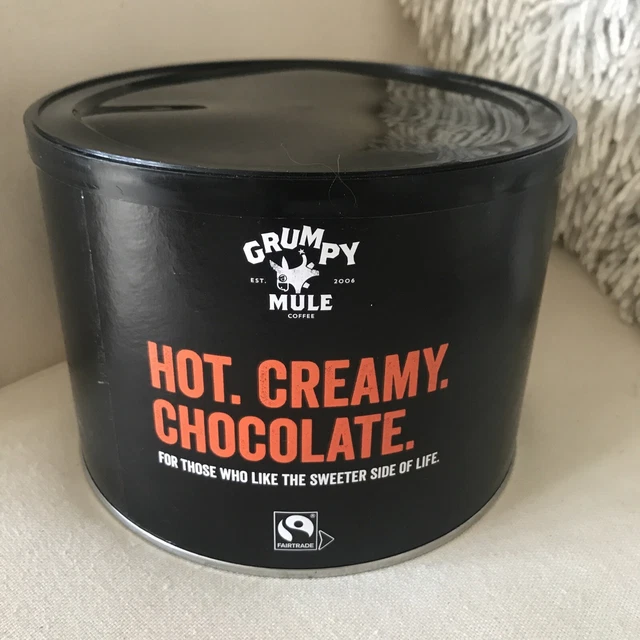 1KG GRUMPY MULE Fairtrade Drinking Hot Chocolate £12.00 - PicClick UK