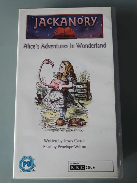 JACKANORY - ALICE'S Adventures in Wonderland VHS Video Tape RARE (1996 ...