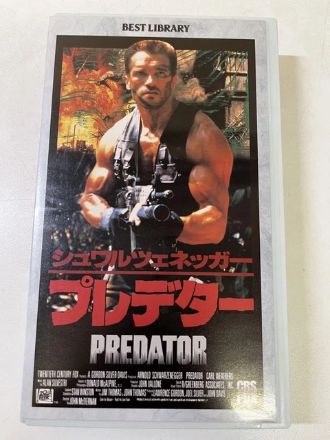 PREDATOR VHS SCHWARZENEGGER Action CBS FOX 1987 Movie Rare £79.18 ...