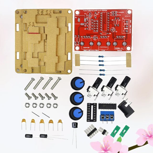 ELECTRONIC LEARNING KIT Digital Oscilloscope Diy Kit Transistor Tester ...