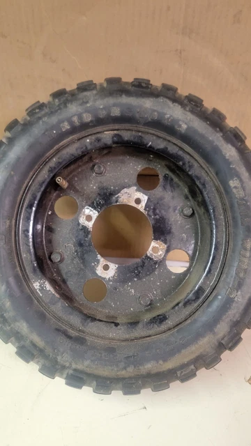 HONDA Z50 OEM Rim Wheel Tire 1969-1978 Z50 A 4 Bolt Hub 1968-1979 Z50 ...