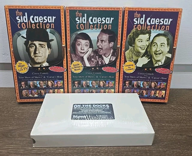 THE SID CAESAR Collection - Box Set (VHS, 2000, 3-Tape Set) Bonus - On The Docks £14.11 ...