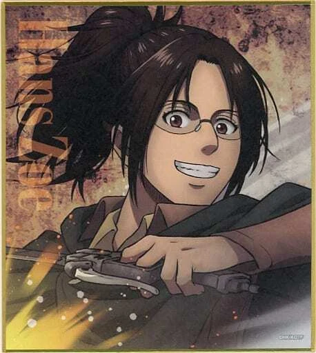 ATTACK ON TITAN Belle Hanji Zoe Shikishi Carte T-Shirt Jouet Collecte ...