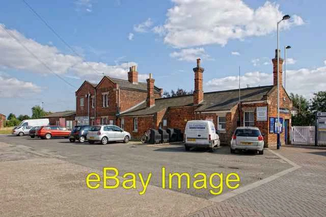 PHOTO 6X4 RAILWAY Station, Heckington Great Hale The station buildings ...