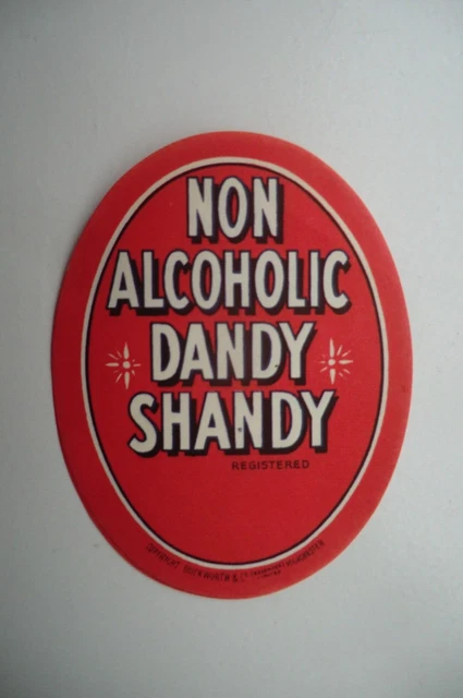MINT DUCKWORTHS Manchester Non Alcoholic Dandy Shandy Brewery Beer ...
