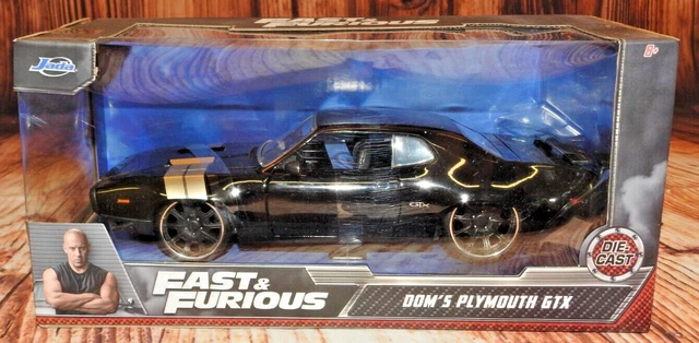 JADA TOYS FAST & Furious 8: Dom's Plymouth GTX 1:24 Scale #98292 $21.95 ...