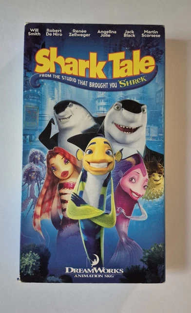 SHARK TALE VHS Tape - 2004 DreamWorks Animation (Will Smith & Robert ...