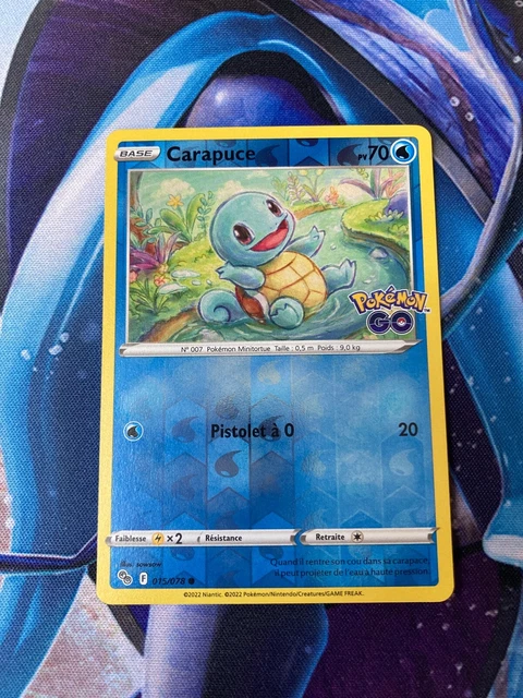 CARTE POKÉMON CARAPUCE REVERSE 015/078 - EB10.5 Pokémon GO FR EUR 1,90 ...