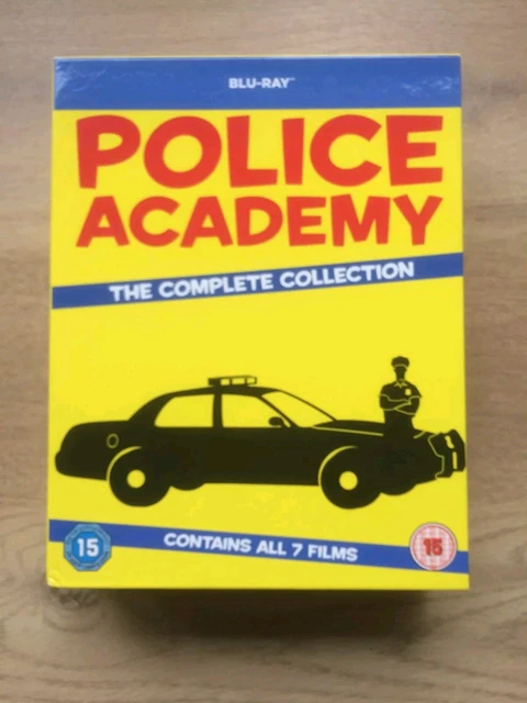POLICE ACADEMY THE Complete Collection, 7 Disc Ltd Col. Ed Blu-Ray ...