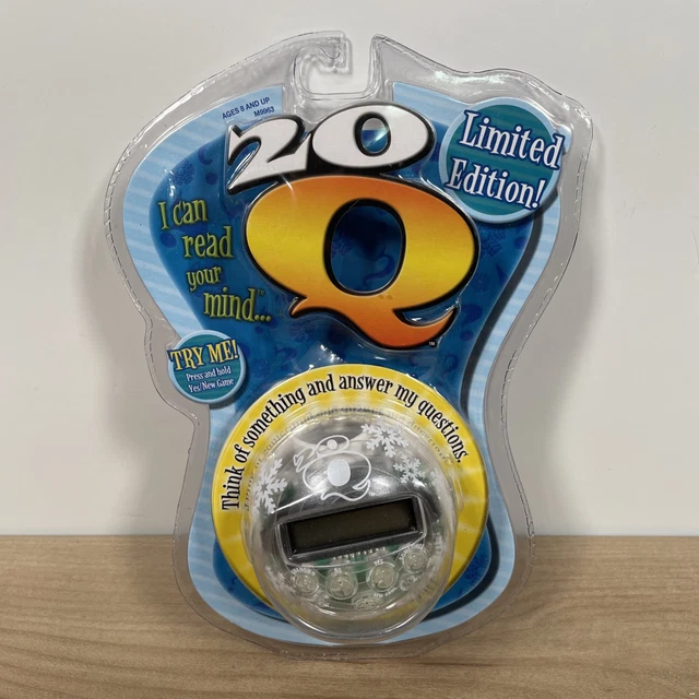 RADICA 20Q TELEVISION TV Trivia Handheld Game Factory Sealed Tested ...
