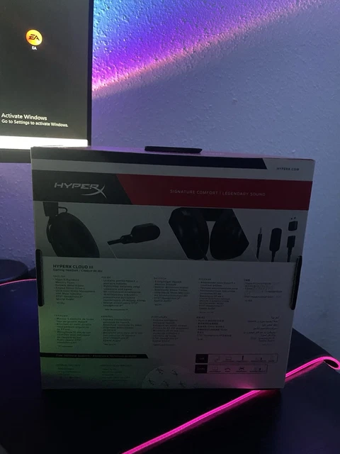 HYPERX CLOUD III Wired Gaming Headset DTS:X Noise Cancel Mic PC PS5 Xbox $164.12 - PicClick CA