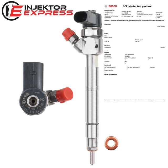 0445110025 EINSPRITZDÜSE INJEKTOR Mercedes C E KLASSE CLK Sprinter ...