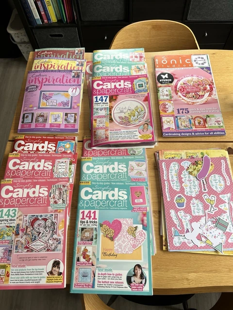 LARGE BUNDLE OF Card Making Papercraft Magazines 0.00 - PicClick UK