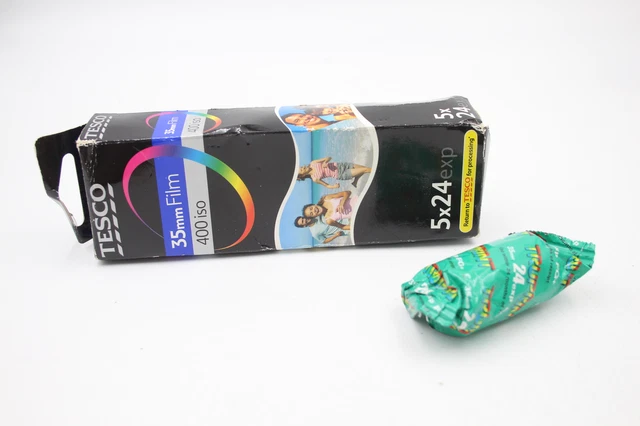 5 X ROLLS of 35mm EXPIRED CAMERA FILM Inc. Tesco & Truprint Etc. £21.00 ...