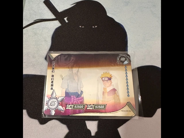 NARUTO UZUMAKI & Sasuke Uchiha TCG - NRSS-HR-002 Top Zustand! Boosterfrisch! EUR 6,00 - PicClick DE