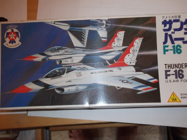 RARE LS MODELS F-16 THUNDERBIRDS 1/144 SCALE KIT No D6 A505:500 IN GOOD ...