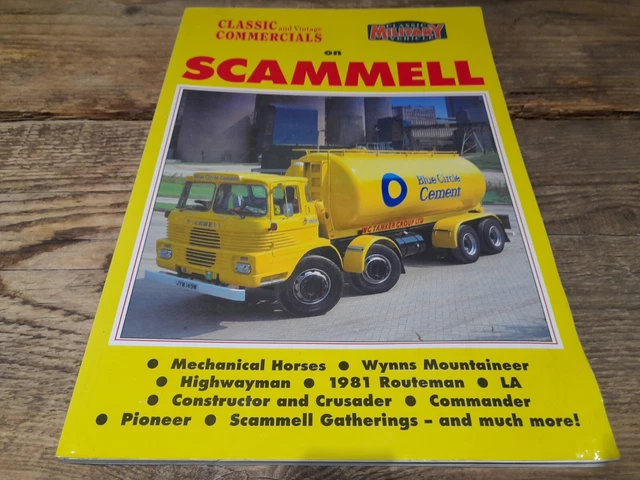 SCAMMELL TRUCK - Classic And Vintage Commercials Book 2003 Kelsey Pub ...