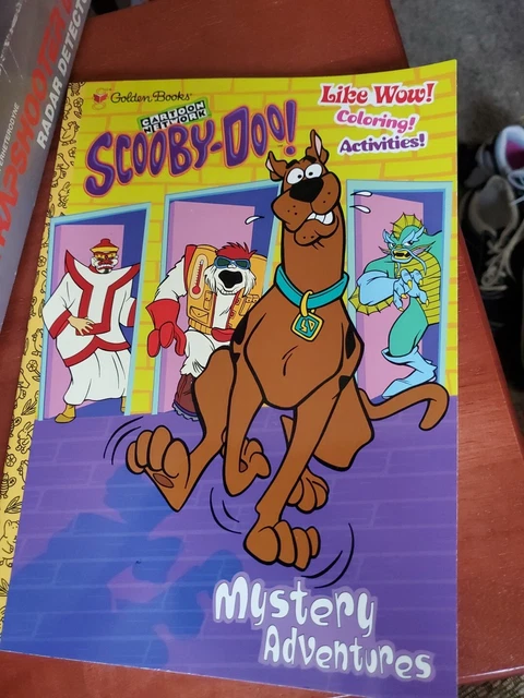 NEW CARTOON NETWORK SCOOBY-DOO MYSTERY ACTIVITIES COLORING BOOK Read ...