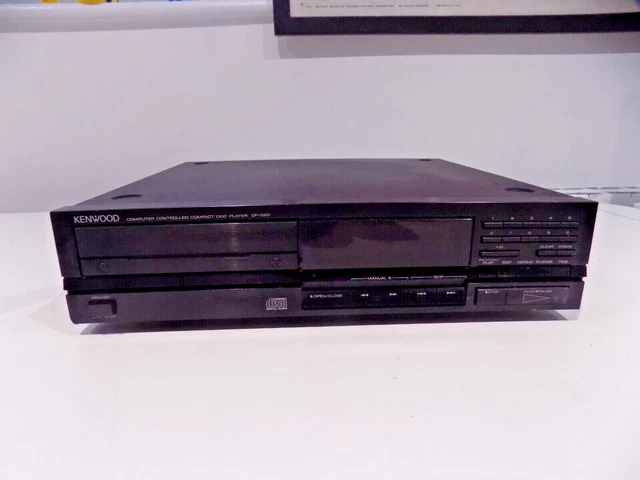 KENWOOD DP-520 COMPUTER Controlled CD Player Black Genuine Tested ...