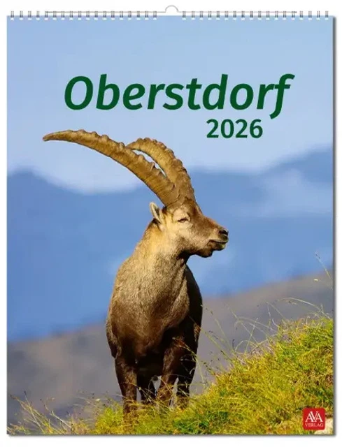 OBERSTDORF 2026 | Bildkalender | AVA-Verlag Allgäu GmbH | Kalender | 14 ...