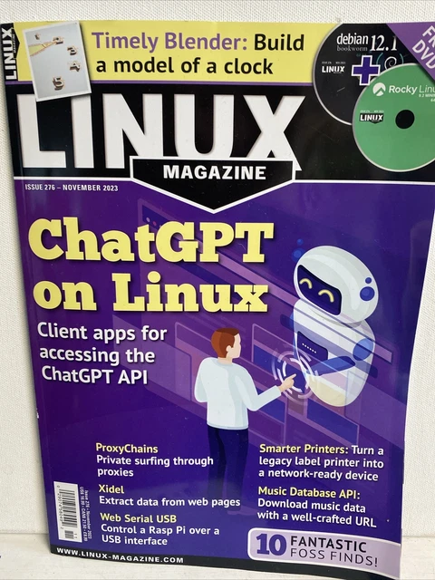 LINUX CHAT GPT On Linux And Other Information Plus Free Dvd $14.00 ...