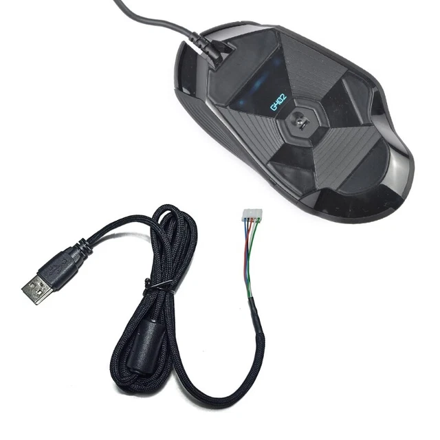 FOR G302/G402/G502/G400S SOFT Mouse Cables Braided Nylon Rope $16.52 ...