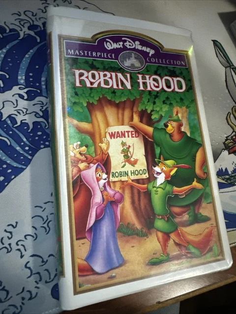 Walt Disney Masterpiece Collection Robin Hood Vhs 20 00 Picclick Ca