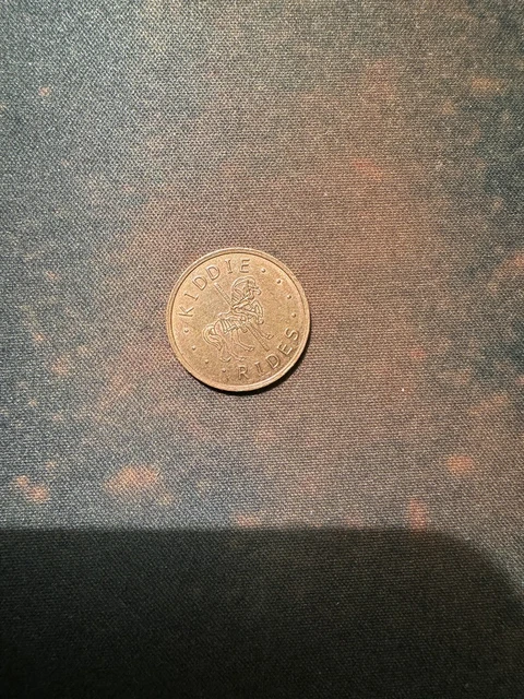 KIDDIE RIDES TECNOTRON Dedem Lgi Gettone Moneta Coin Giostre Anni 70 ...