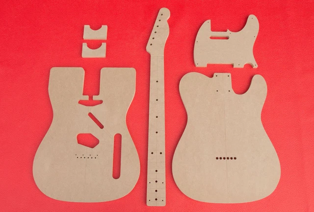 TELECASTER GUITAR ROUTER Template Set Body WVintage Router Hump CNC 1 2 TELECASTER GUITAR ROUTER Template Set Body WVintage Router Hump CNC 1 2