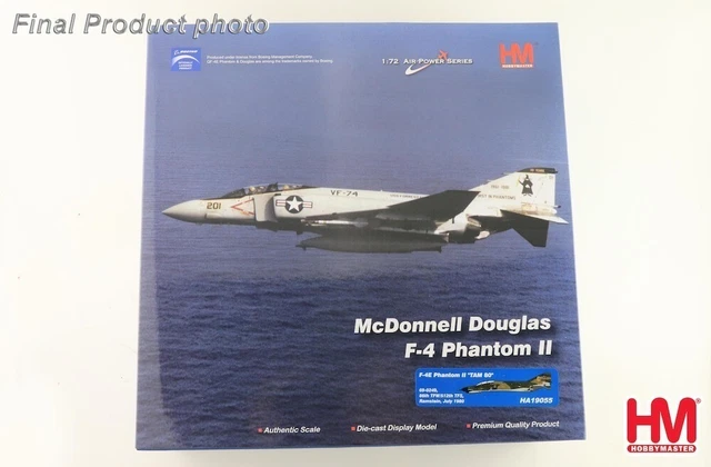 HOBBYMASTER 1:72 F-4E Phantom II “TAM 80” 69-0249, 86th TFW/512th TFS ...