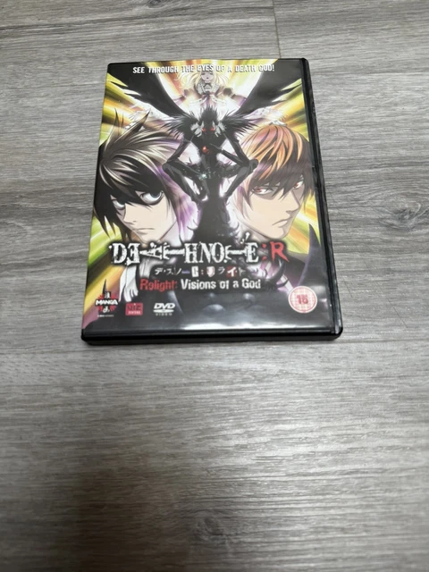 DEATH NOTE R Relight Visions Of A God Dvd Pal Region 2 £5.99 - PicClick UK