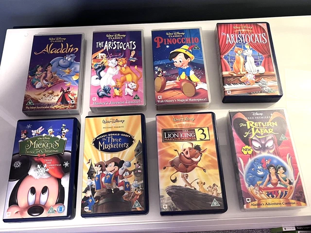 WALT DISNEY CLASSICS VHS Tapes- Bundle. EUR 11,94 - PicClick DE